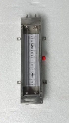 Glass U Tube Manometer Fluid 100 Psi 250 0 250 Mm H2o At ₹ 1200 In