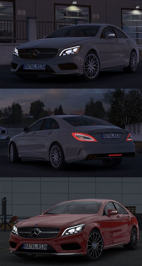 Mercedes Benz C218 Cls Class V3 0 1 53 Ets2 Mods