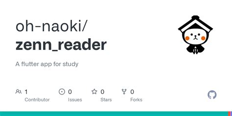 Github Oh Naoki Zenn Reader A Flutter App For Study