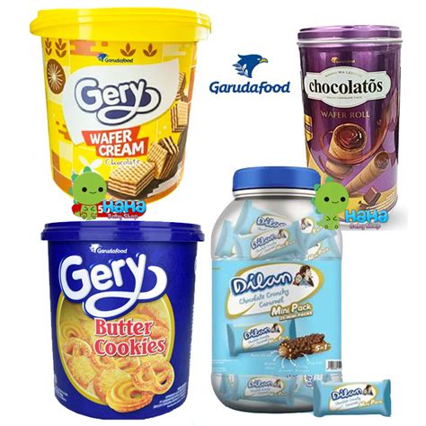 Jual Aneka Garuda Food Gery Gery Wafer Cream Gery Butter Cookies