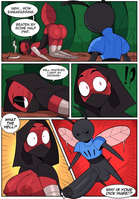 Rule 34 Absurd Res Ant Ant Girl Ant Humanoid Anthro Archer Arthropod Battle Big Penis Black