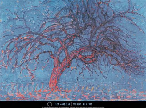 Evening Red Tree 1908 By Piet Mondrian 24 X 32 Inches Art Print