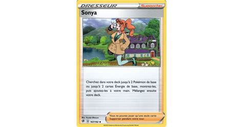 Pokémon Sonya Peu Commune 167192 Eb02 Clash Des Rebelles Fantasy