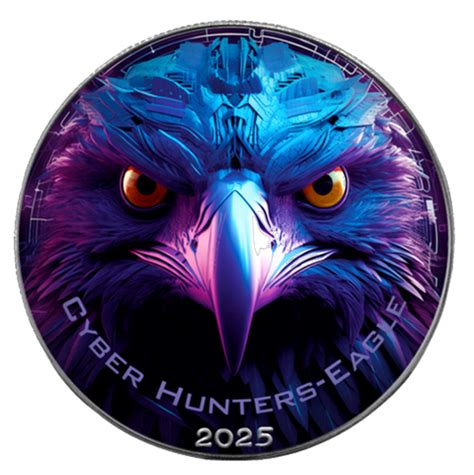 Eagle Cyber Hunters Series 1oz 999 Silver Eagle Coin 1 Usa 2025