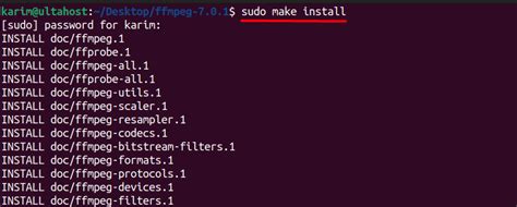 How To Install Ffmpeg On Ubuntu Ultahost Knowledge Base