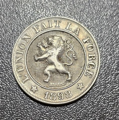 centimes Léopold II en français Achat Or en Belgique