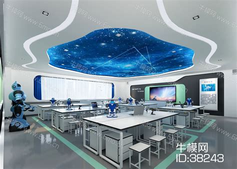 机器人教室效果图 机器人图片 装修效果图图片大全 大山谷图库