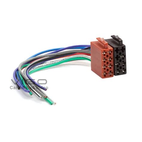 12 001 Universal Female ISO Radio Wire Cable Wiring Harness Car Stereo