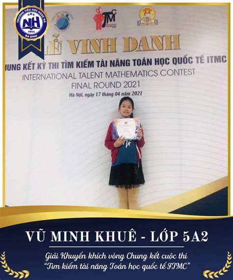 Thông Tin Kỳ Thi “tìm Kiếm Tài Năng Toán Học Quốc Tế Itmc 2023”
