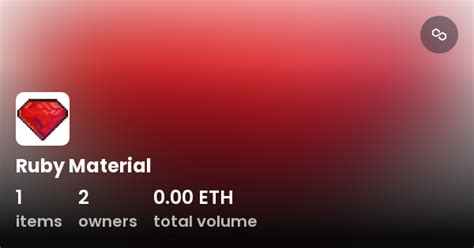 Ruby Material Collection Opensea