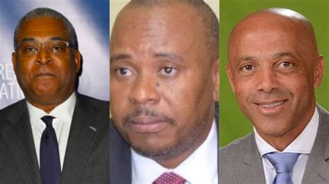 Jean Max Bellerive Nenel Cassy Et Hervé Fourcand Sanctionnés Par Les