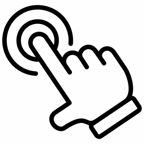 Click Doubleclick Doubletap Gesture Hand Tap Touch Icon