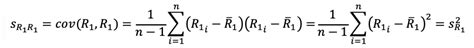 Portfolio Variance Explained Calculation Covariance Matrix And