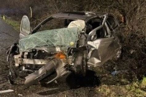 Christmas Day Car Crash As Driver Falls Asleep At Wheel After 12 Hour