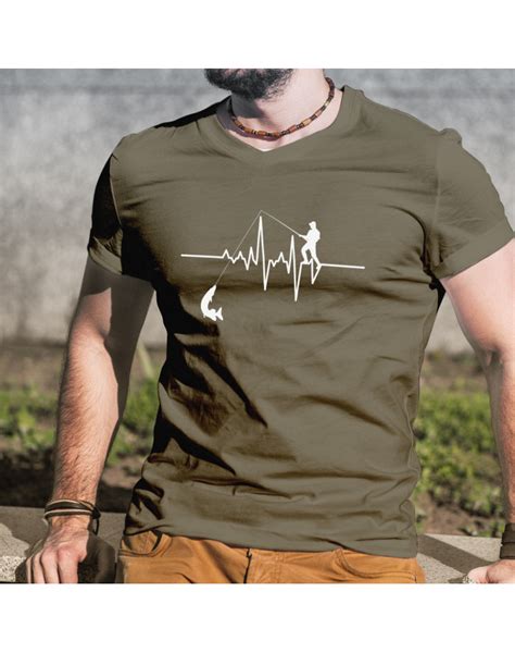 Triko Pro Rybáře Tep Ekg Rybáře S Dopravou Jen Za 46 Kč