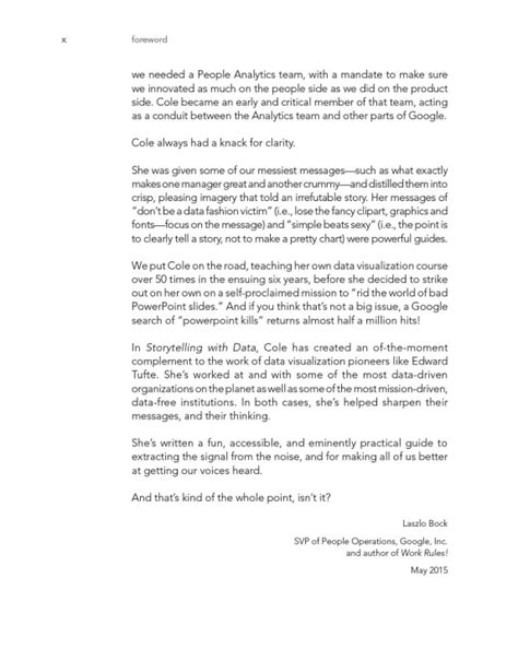 Storytelling With Data A Data Visualization Guide For Business Professionals