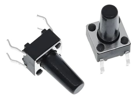 Pulsador Micro Switch Dip 6x6x11mm Push Button Arduino Cuotas Sin Interés