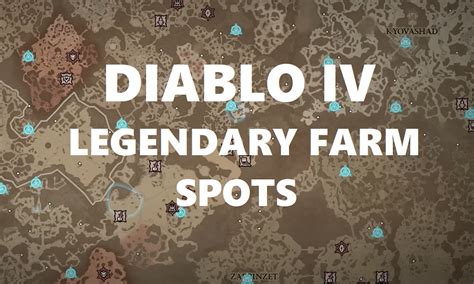 Diablo 4 Best Legendary Farm Spots And Fast Methods At Launch