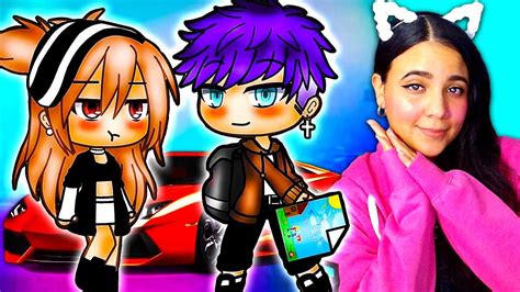 💗 Met You During A Race 🚗 Gacha Life Mini Movie Love Story Reaction