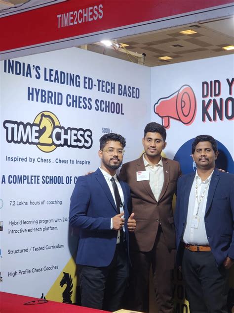 Congratulations Team 👏👏time2chess Vinith Kumar