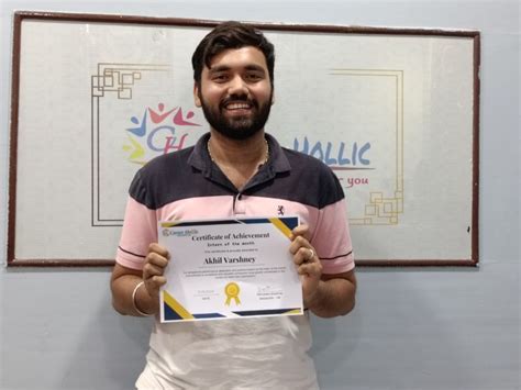 Akhil Kumar Varshney On Linkedin I Received A Certificate Of
