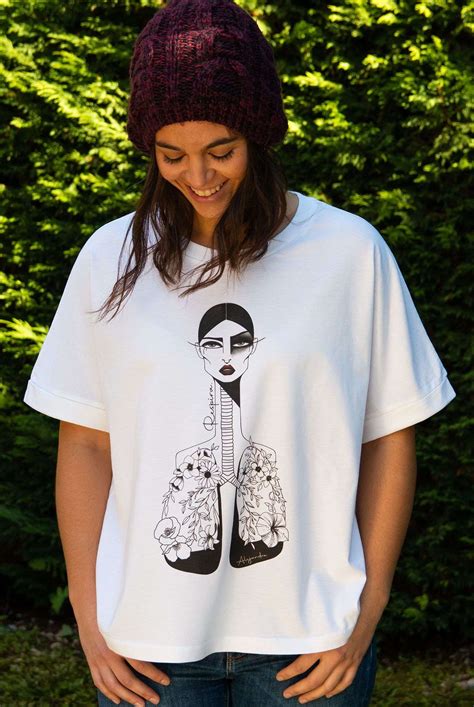 Camiseta Ecológica Mujer árbol Ropa Ecologica Sirem Wild