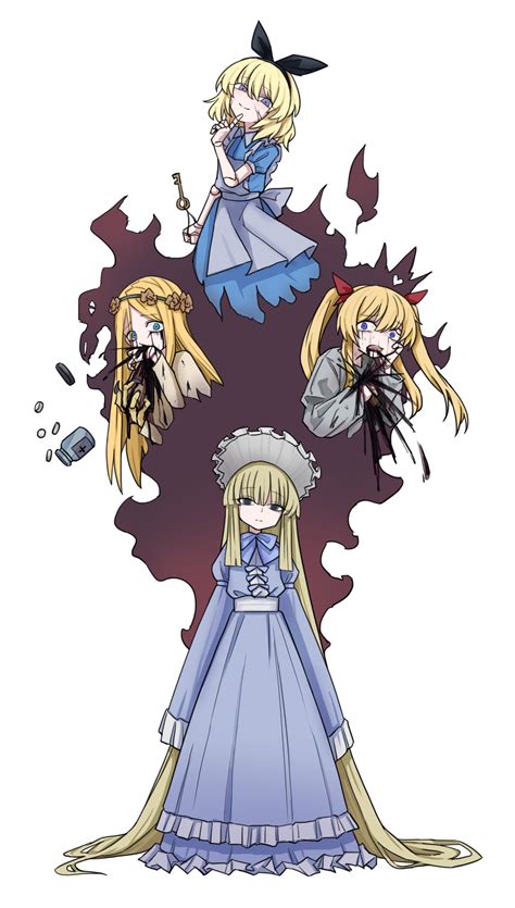 Alice Lorina And Edith Black Souls Drawn By Rabbitking Danbooru