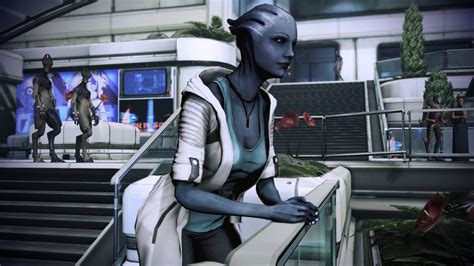 Mass Effect Legendary Liara At Citadel Presidium By Pumazh On Deviantart