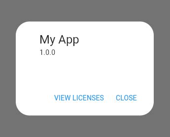 AboutDialog Button Labels Still Appear In All Caps In Flutter Issue Flutter