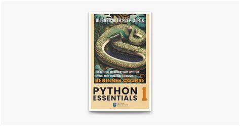 ‎python Essentials 1 The Official Openedg Python Institute Beginners Course With Practical