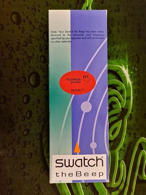 Swatch Pager The Beep Numeric Vintage 1995 Sammlerstück Kaufen Auf