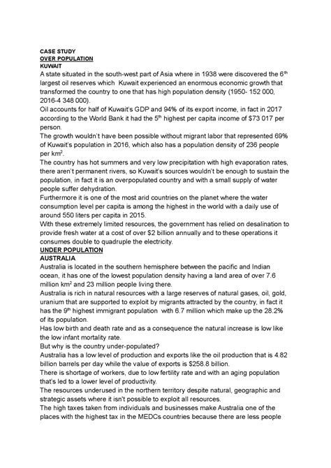 Case Study For Geography Igcse Exam Appunti Di Geografia Docsity Case Study For Geography Igcse Exam Appunti Di Geografia Docsity