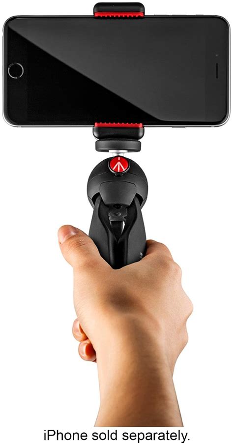 Best Buy Manfrotto Shooting Grip Mini Tripod Mkpixiclamp Bk