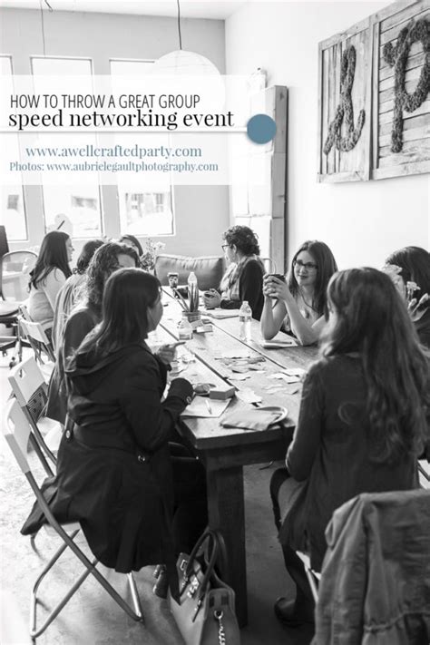 Tips For Throwing A Speed Networking Event That Isn T Boring A Well
