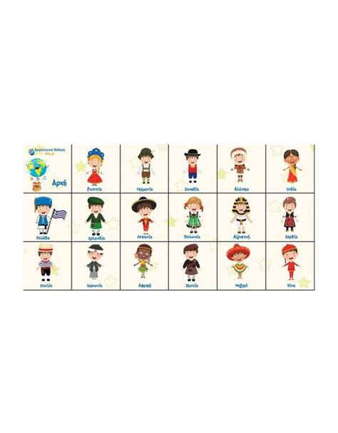 Bee Bot and Blue Bot Children of The World Mat Αντωνιάδης Κέντρο εκπαιδευτικού Υλικού και