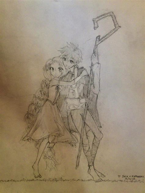 Jack Frost X Rapunzel By Civil Twilight On Deviantart