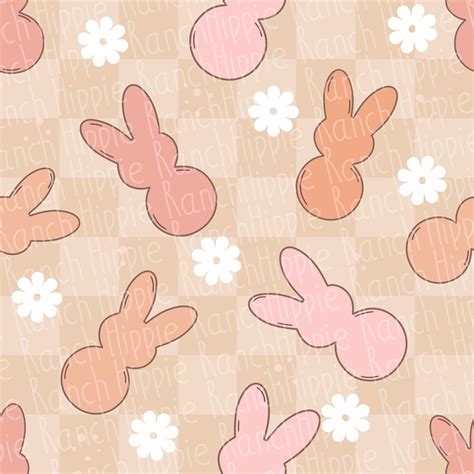 Easter Seamless Pattern Digital Download Only Png File Etsy