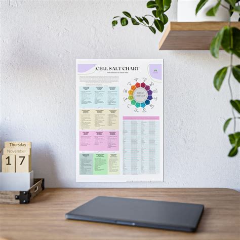 Cell Salt Chart Tissue Salt Chart Homeopathic Cell Salts Holistic