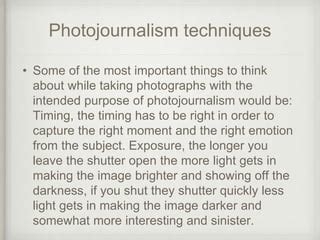 Photojournalism Pptx