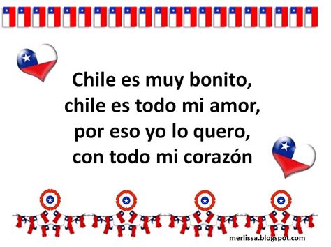 Payas Para Niños Fiestas Patrias Conozcamos Chile Chile Para Niños
