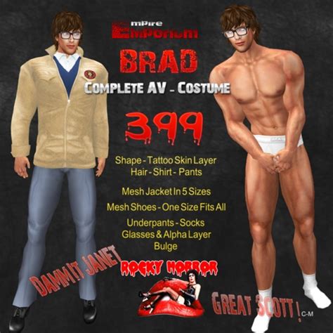Second Life Marketplace Empire Bag Rocky Horror Brad