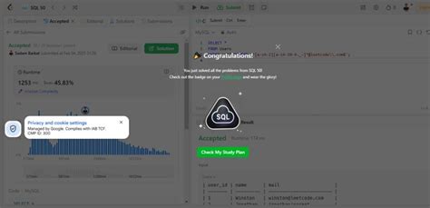 Sql Dataanalytics Leetcode Datascience Problemsolving Learning