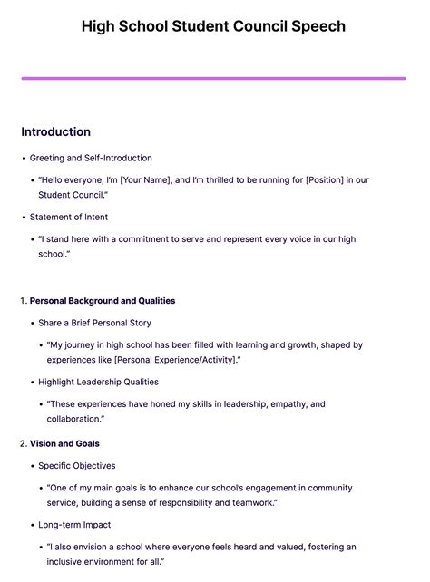 Funny Student Council Speeches