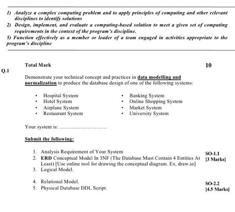 Solved 1 Analyze A Complex Computing Problem And To Apply