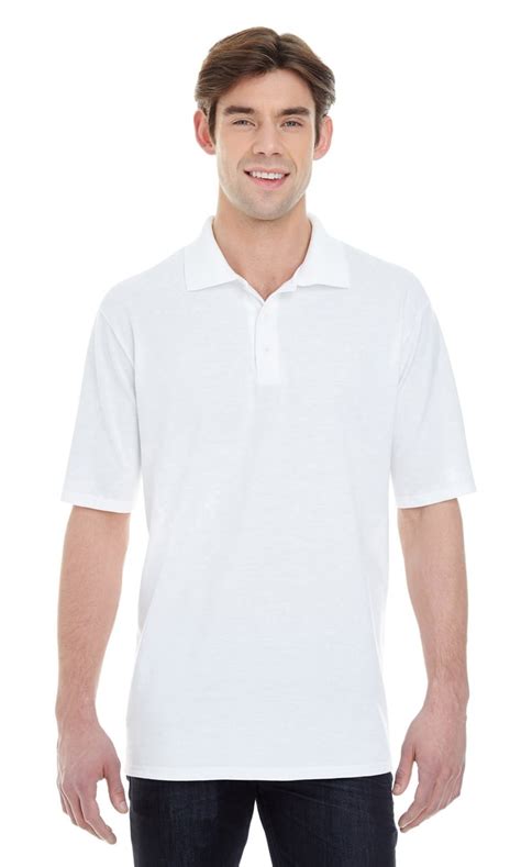 Hanes The Hanes Mens X Temp PiquÃƒÂ© Short Sleeve Polo Shirt With