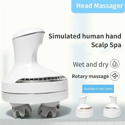 Waterproof Electric Head Massage Wireless Scalp Massager China Head Massager And Scalp Massager