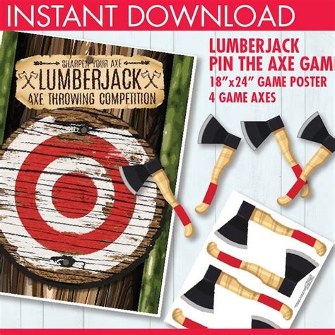 Lumberjack Axe Etsy