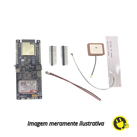 Ttgo Esp32 Wrover E T Sim7000g Com Suporte De Bateria Smartprojects Brasil Componentes