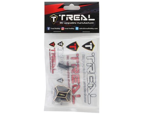 Treal Hobby Axial Scx10 Iii Brass Differential Cover 51g Portal Axle