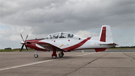 Hd Military Beechcraft T 6 Texan Ii On Airfield